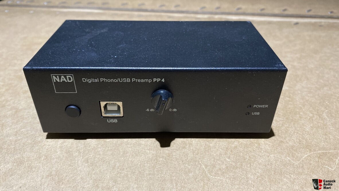 NAD Digital Phono/USB Preamp PP4 For Sale - Canuck Audio Mart
