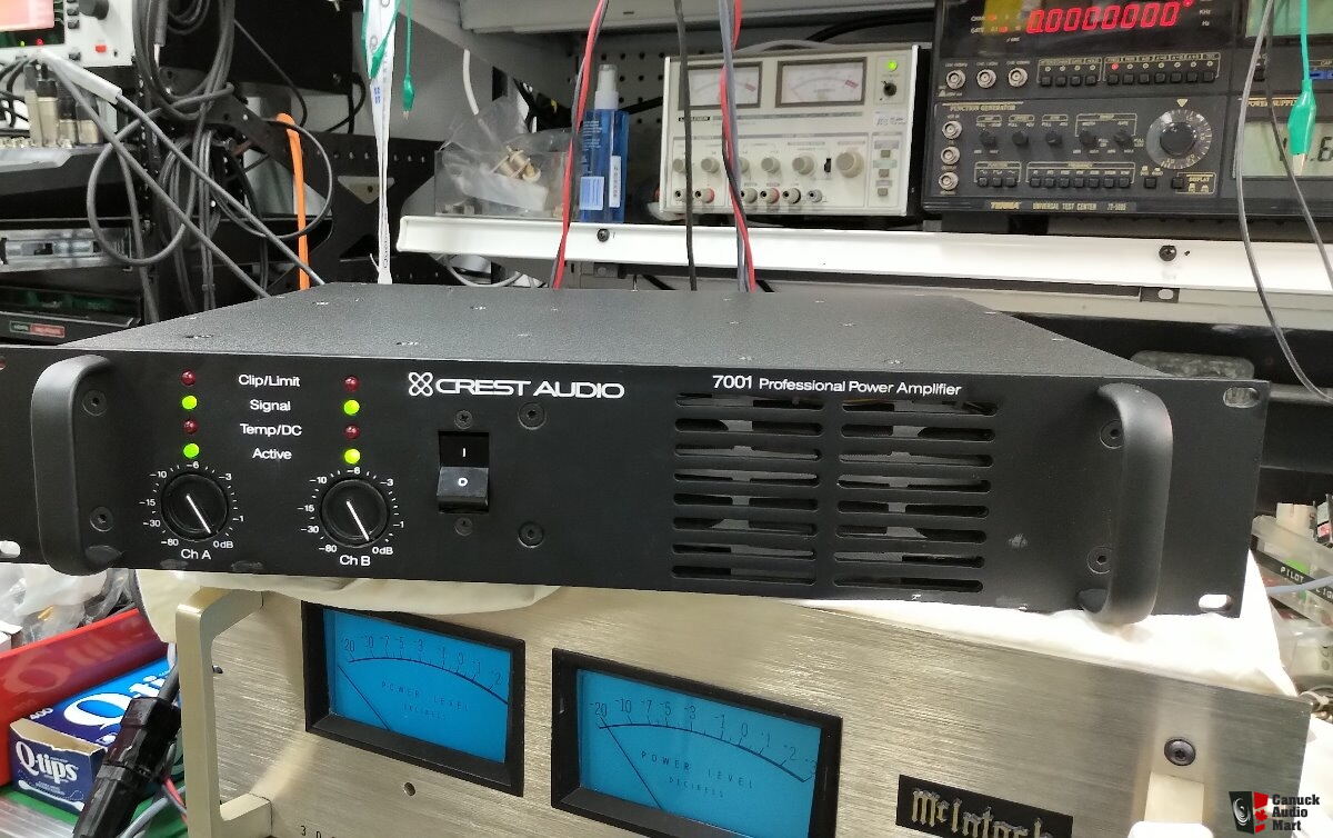 Legendary Amplifier '' Crest '' 7001 Made in U.S.A Photo #2078339 - US ...