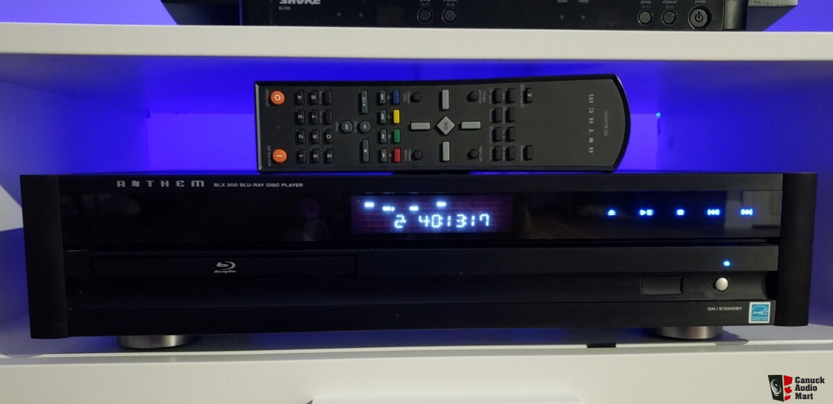 Anthem BLX 200 BD/DVD/CD/MP3 Player w/Remote Photo #2705694 - Canuck ...