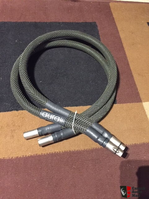 Aural Symphonics Chrono XLR balanced interconnect cable pair (1m) Photo ...