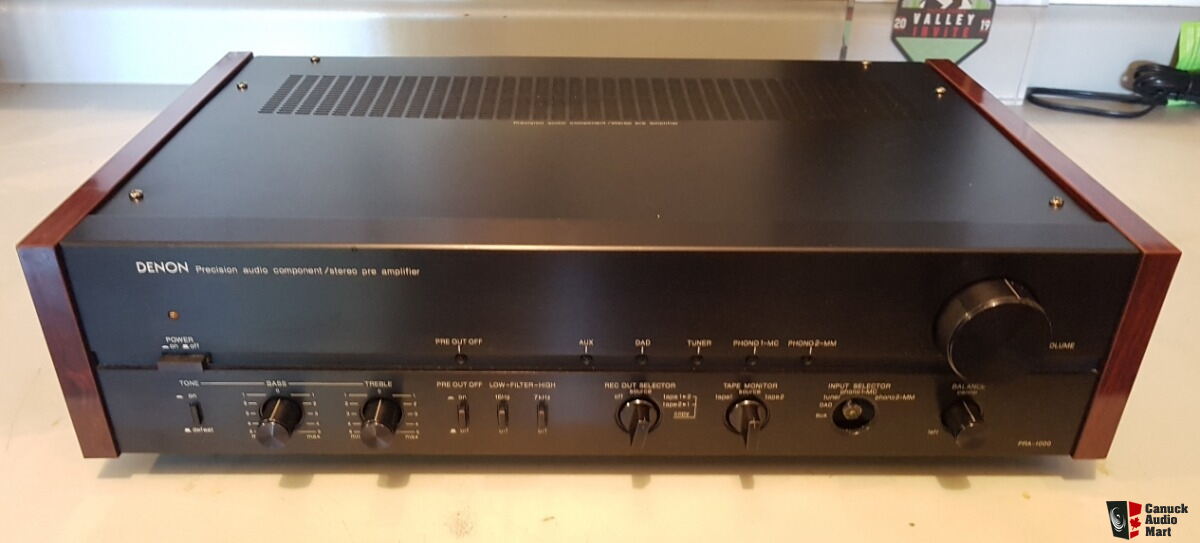 Denon PRA 1000 Preamp Photo #2721249 - Canuck Audio Mart
