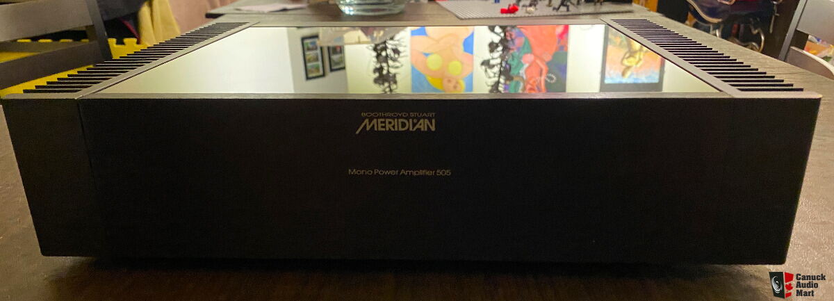 One only Meridian 505 monoblock Power Amp Photo #2724797 - Canuck Audio ...