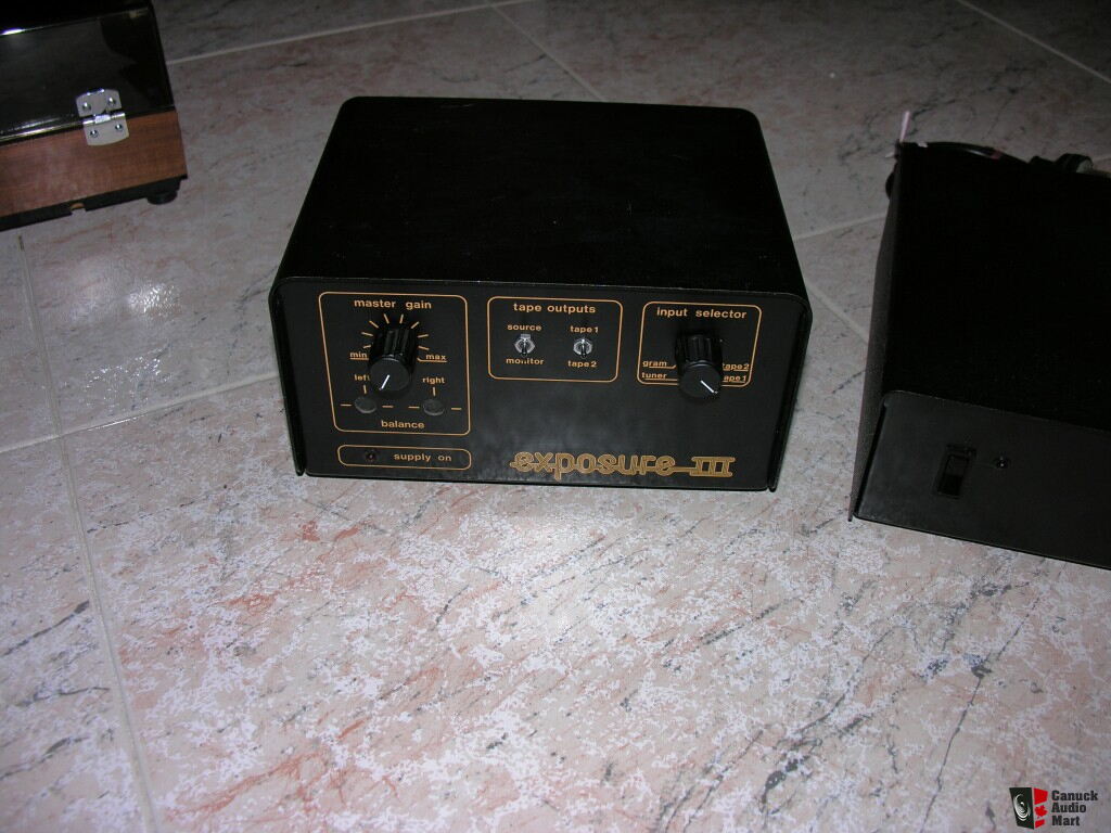Exposure III preamp and Exposure VIII amplifier. Photo #272549 - Canuck ...