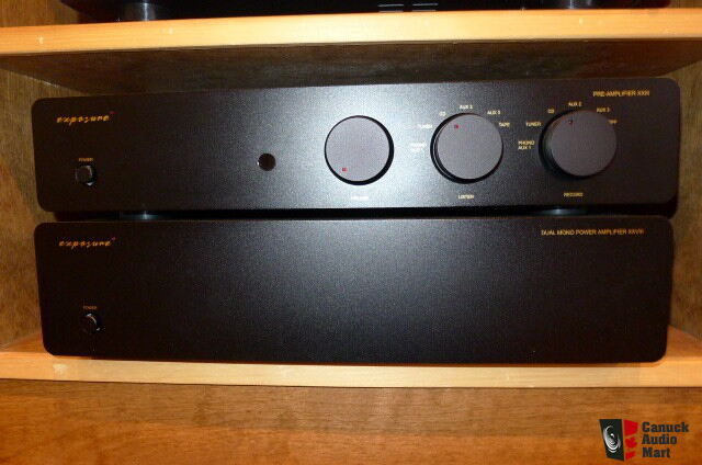 EXPOSURE XXIII Preamplifier, XXVIII Power Amplifier Photo #272587 ...