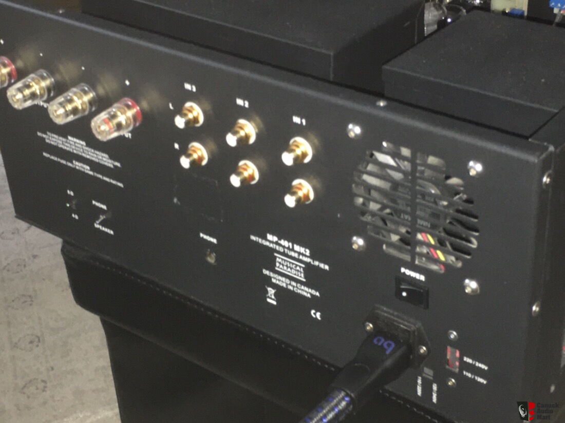 Musical Paradise MP401 MK2 Integrated Amp-Lots Of Upgrades Reduced ...