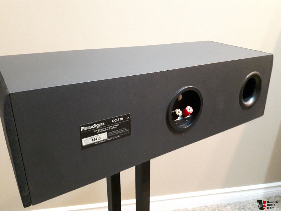 Paradigm CC-170 V.2 Center Channel Speaker Photo #2727097 - UK Audio Mart