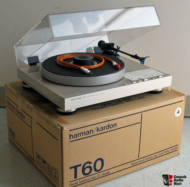 HARMAN KARDON T-60 TURNTABLE Photo #272984 - Canuck Audio Mart