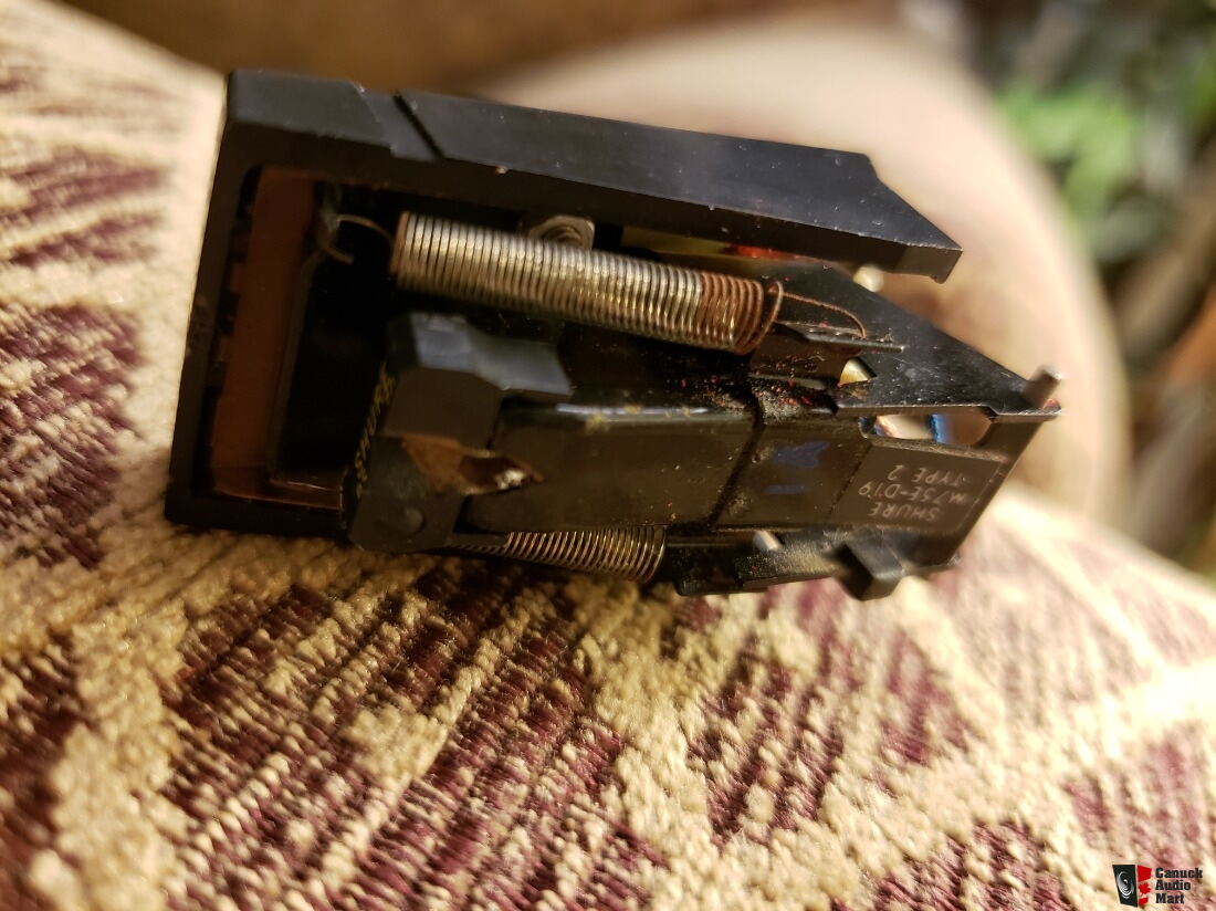 Shure M75E-D19 Type 2 Gard-A-Matic Cartridge and Head Assembly for Dual ...