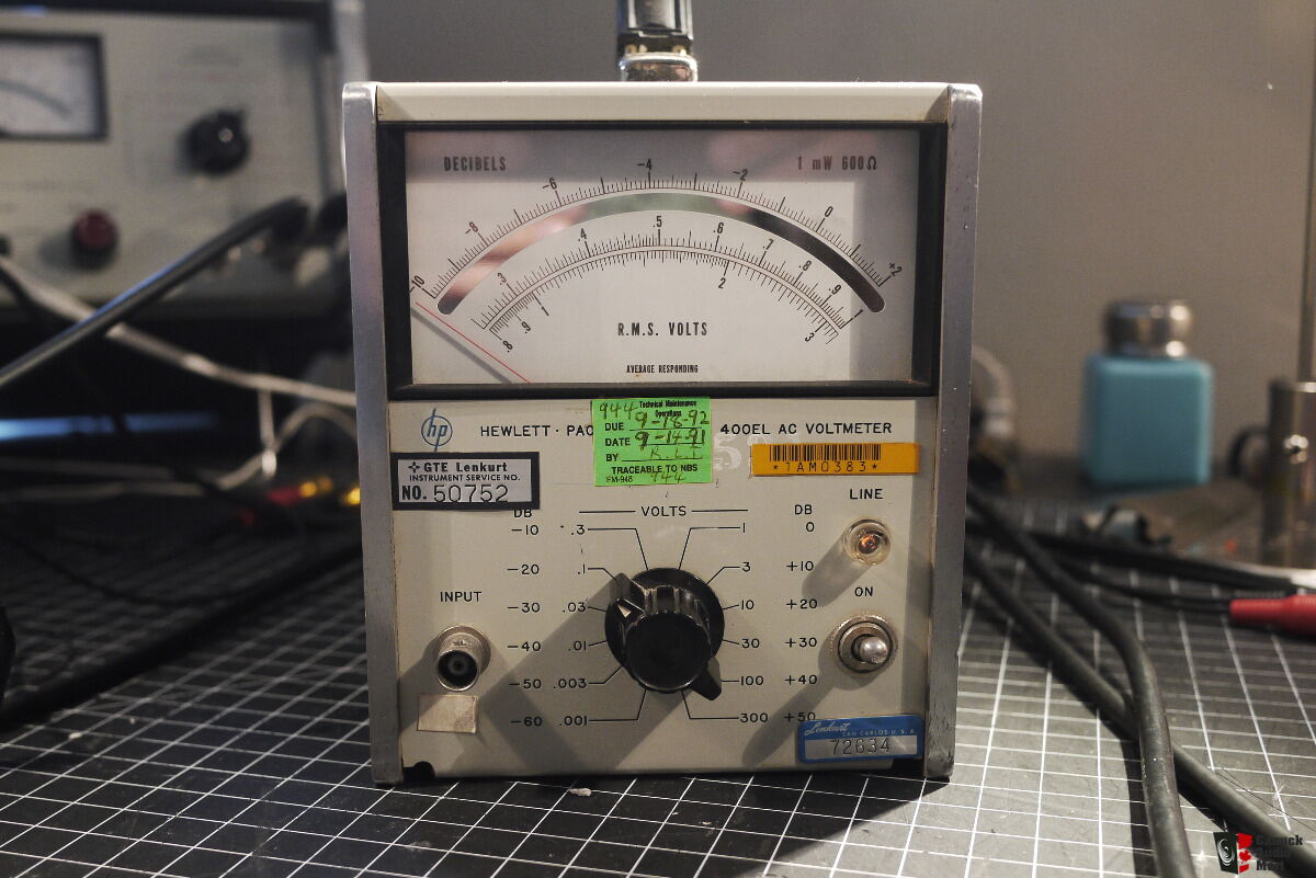 Hewlett Packard HP 400EL AC Millivolt Meter (sale pending to Joe) For ...