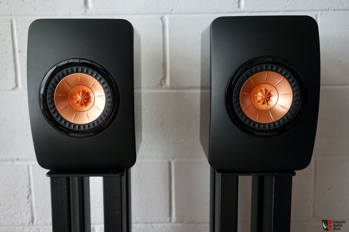 KEF LS50 speaker -- passive, black and gold ((SALE PENDING) For Sale ...