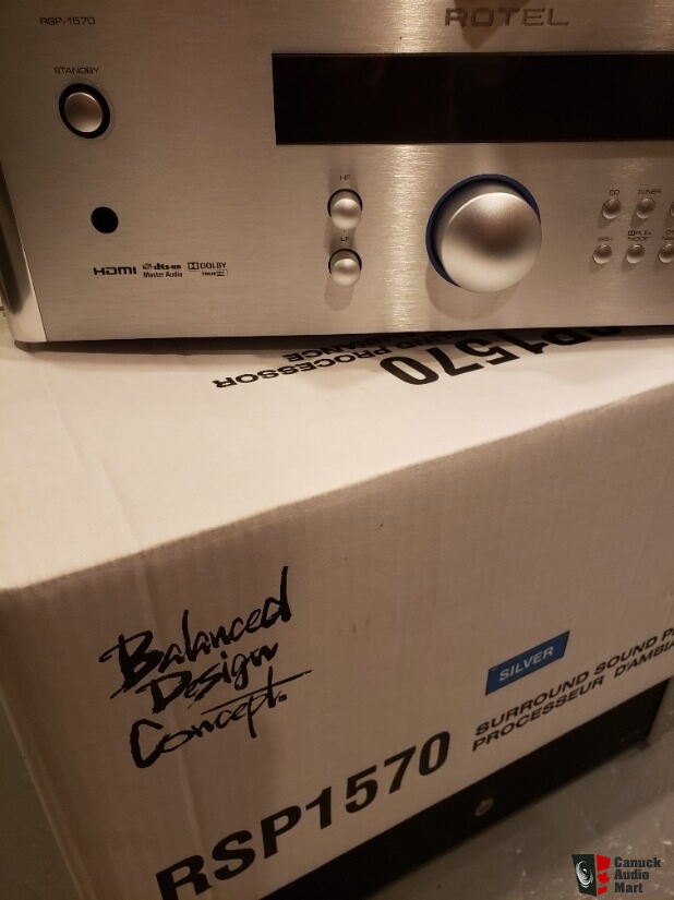 Rotel RSP 1570 Preamplifier Photo #2736027 - UK Audio Mart