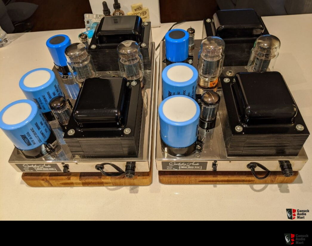 Pair of Quicksilver "Sixty Watt Monoblock" pwer amps kt88 For Sale ...