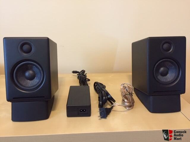 Audioengine A2 powered speakers with stands For Sale - Canuck Audio Mart