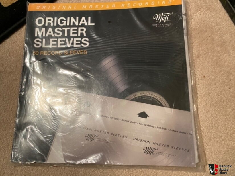 Mobile Fidelity Sound Lab Original Master Record Sleeves 50pcs ( Brand ...