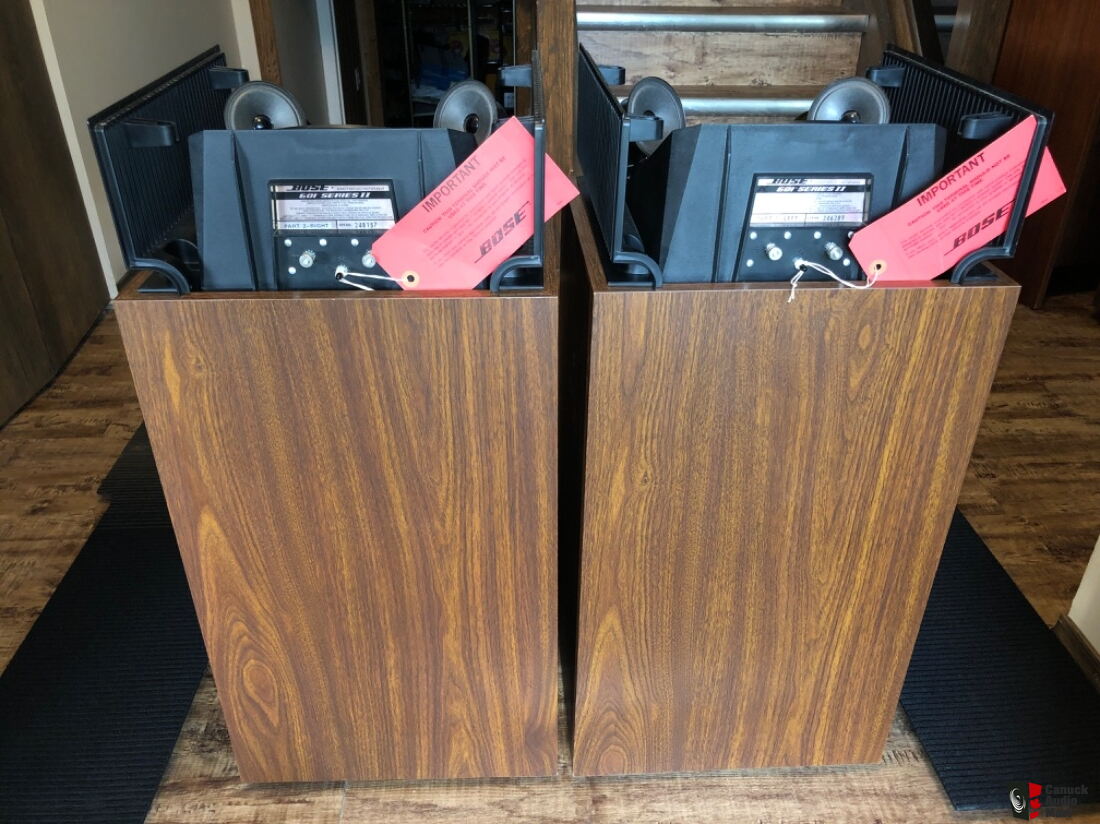 1982 BOSE 601 Series II Best BOSE Speakers All 4 x 8" Woofers freshly ...