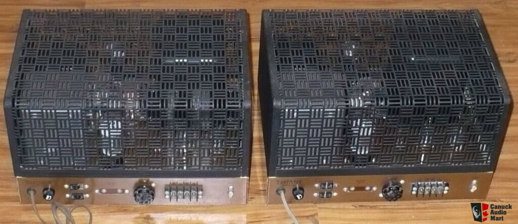 HEATHKIT W-5M KT66 MONO BLOCKS HEATHKIT 2 CHANNEL TUBE PRE AMP AND ...