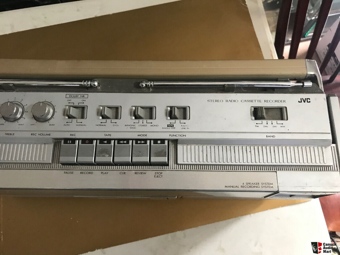 JVC RC-656C "GhettoBlaster" Boombox for sale Photo #2740089 - US Audio Mart