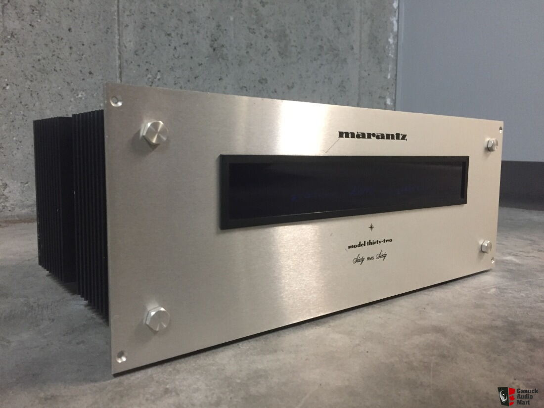 Like new! Rare Marantz Model Thirty Two Power Amplifier (fully recapped ...