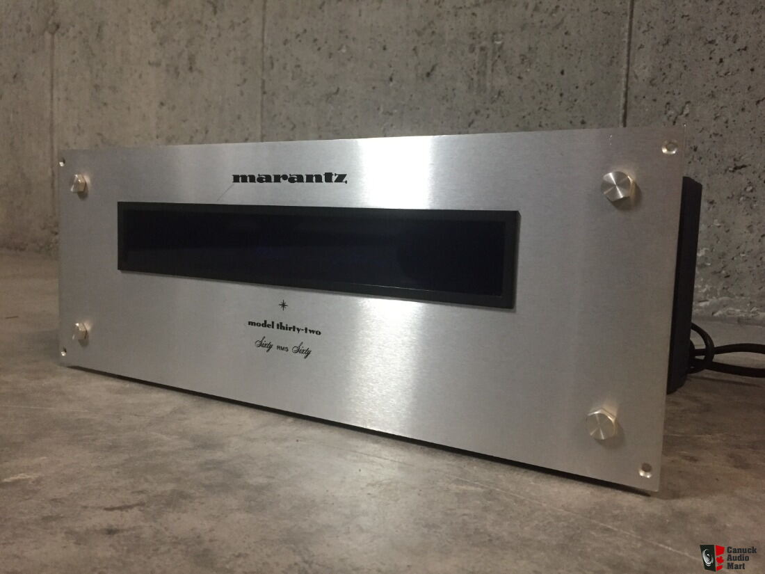 Like new! Rare Marantz Model Thirty Two Power Amplifier (fully recapped ...