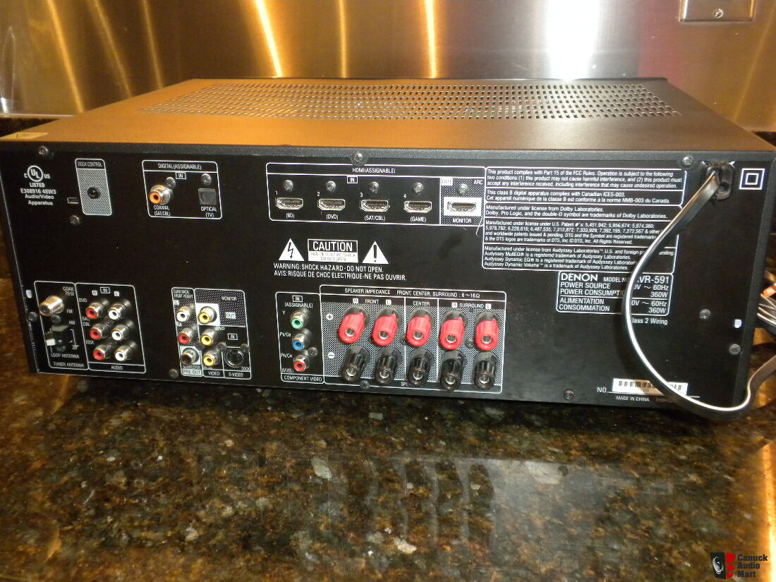 Selling a used Denon surround receiver model AVR591 Photo #2741252 - UK ...