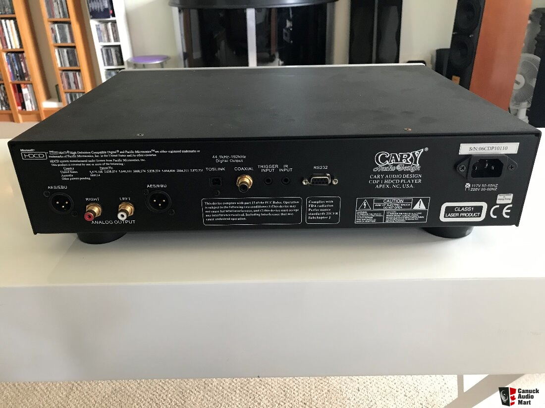 Cary Audio CDP1 HDCD Player Photo #2745835 - UK Audio Mart