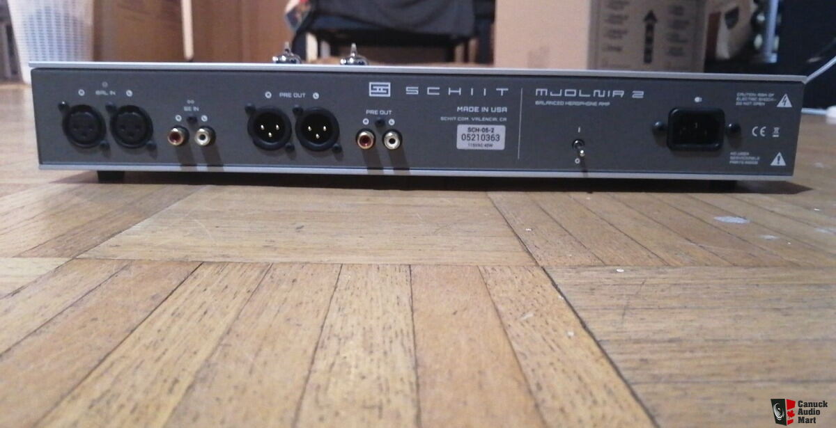 Schiit Mjolnir 2 Balanced Crossfet Hybrid/Solid State Headphone ...