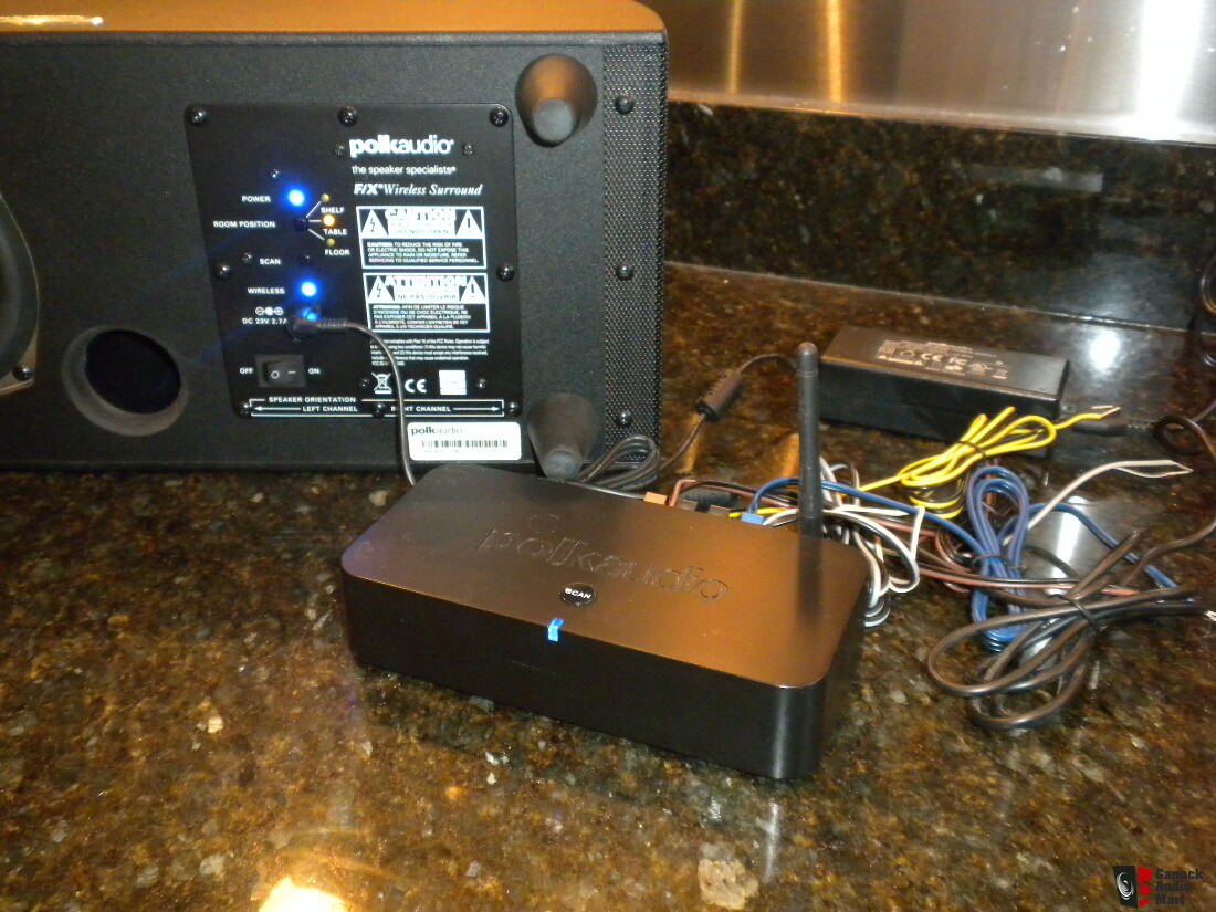 Selling a used Polk Audio powered surround speaker system model F/X ...