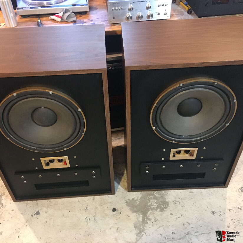 Tannoy blue Monitor Royal Loudspeaker 15-85 + crossover with custom ...