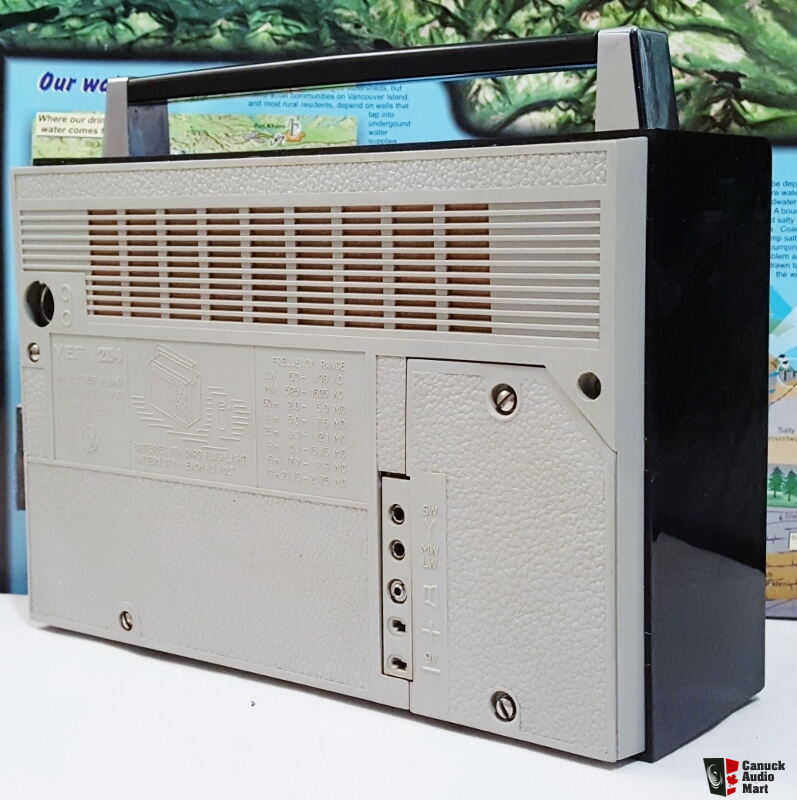 Vintage 1970 VEF 204 Transistor Shortwave Radio Made in Soviet Union ...