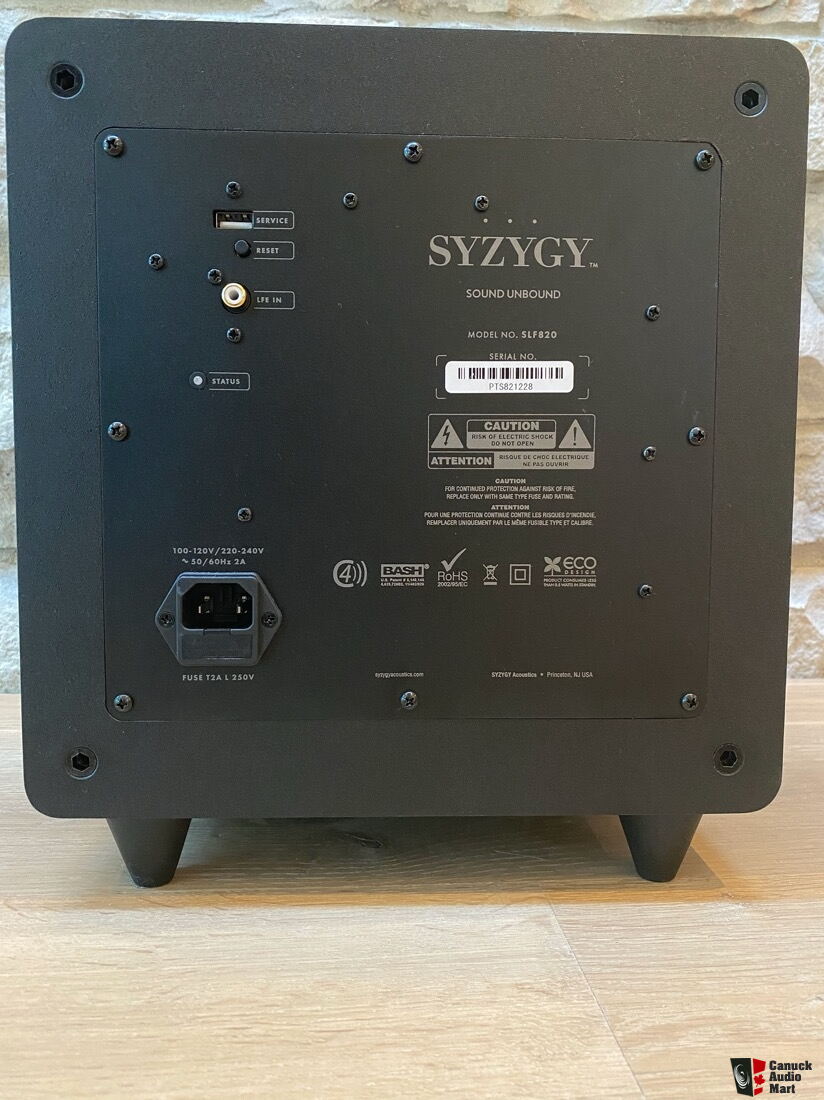 Syzygy SLF820 Wireless Subwoofer Photo #2756286 - US Audio Mart
