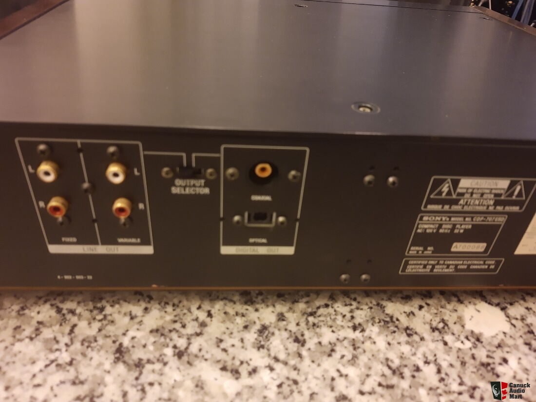 Sony CDP-707ESD CD Player Photo #2757912 - US Audio Mart