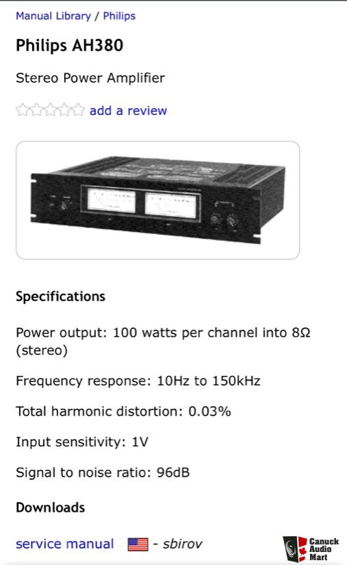 Rare Philips AH 380 amplifier/AH 280 pre Black Tulip Photo #2760835 ...