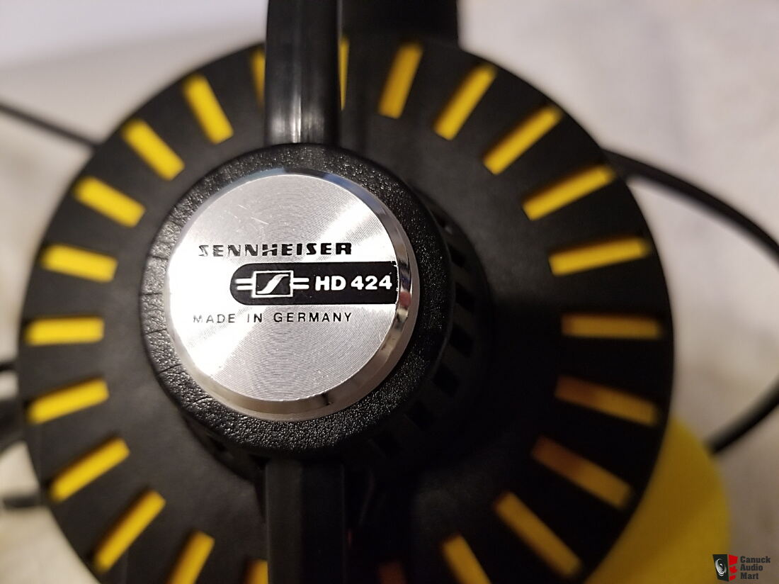 Sennheiser HD 424 headphones Vintage 1970's - Really like new! Photo ...