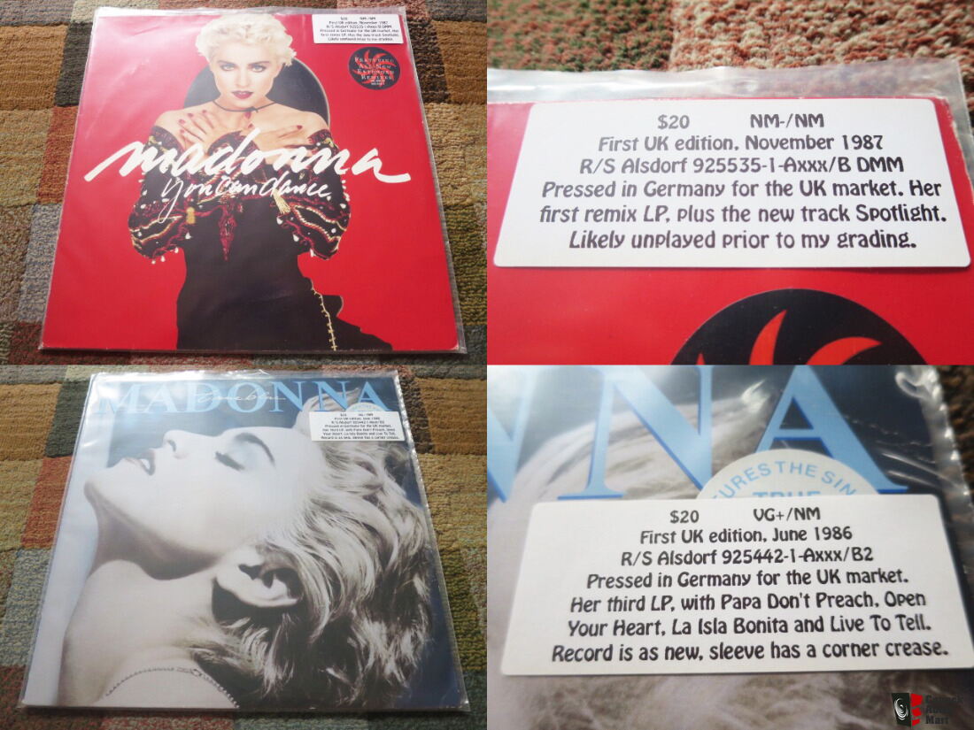 UK 1980s LPs: Madonna, Dire Straits, Prince etc Photo #2764968 - UK ...