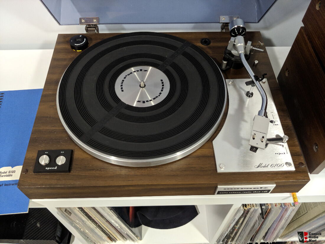 Marantz 6100 Turntable For Sale Canuck Audio Mart