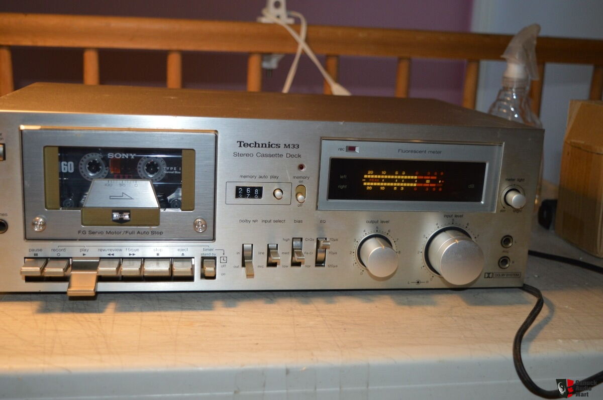Vintage Technics M33 Stereo Cassette Deck TRADE Photo #2766009 - Aussie ...