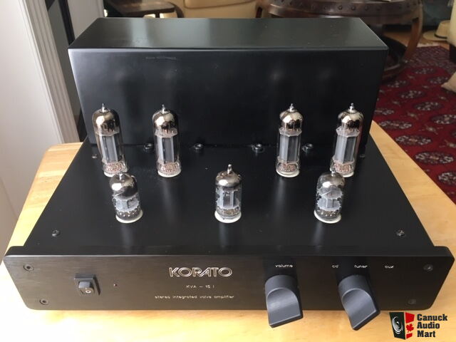Korato KVA 15i integrated tube amp - hand-built in Serbia Photo ...