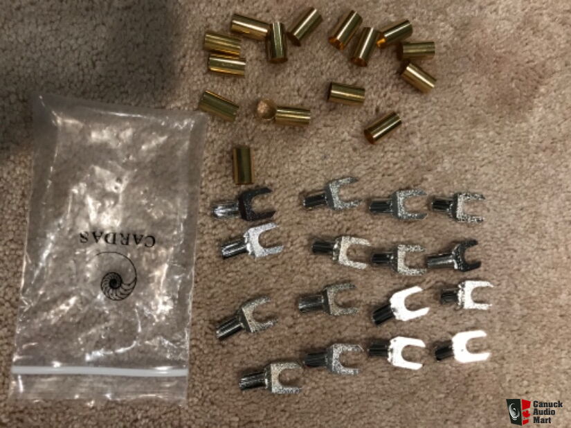 Miscellaneous spikes, cardas spades and rca splitter Photo #2768482 ...