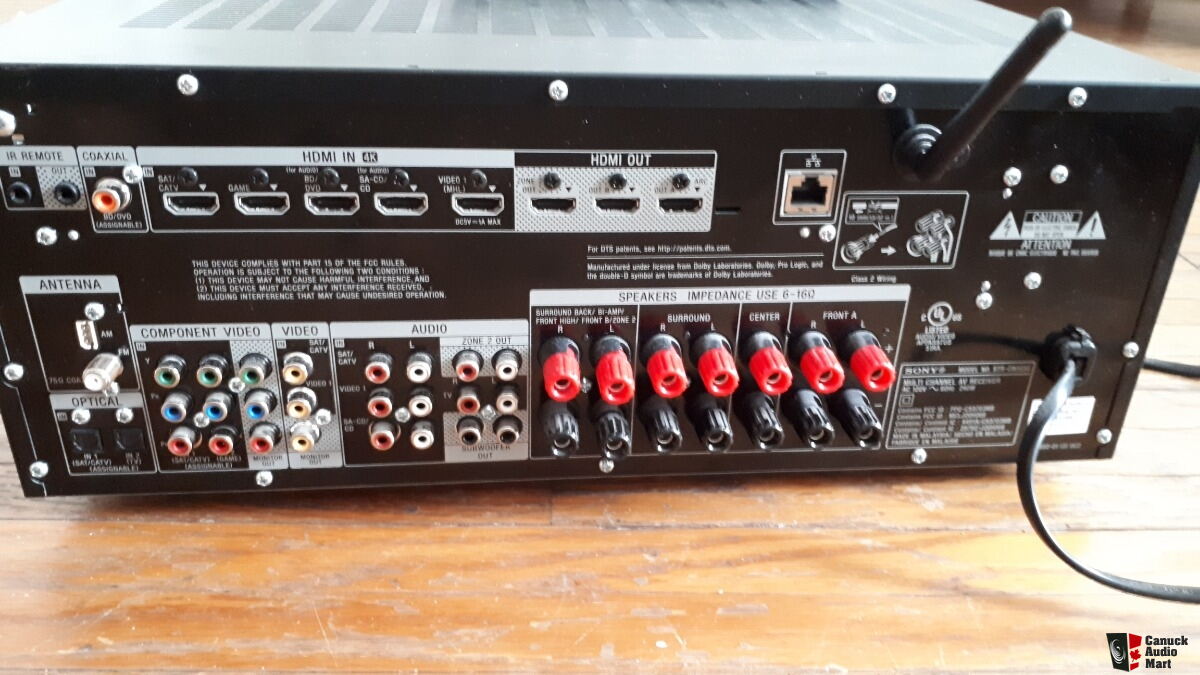 Sony multi channel AV receiver STR-DN 1050 with a remote Photo #2771892 ...