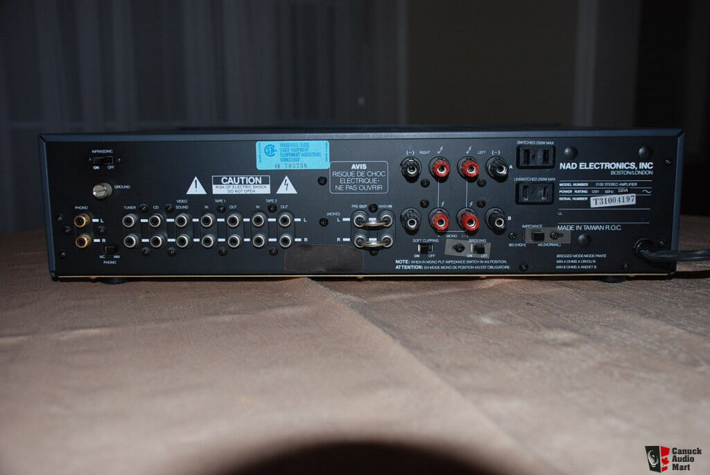 NAD Monitor Series 3100 Integrated Amplifier Photo 277657 Canuck NAD Monitor Series 3100 Integrated Amplifier Photo 277657 Canuck