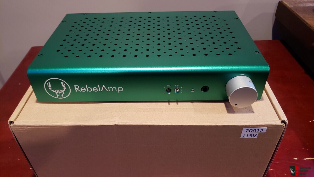 RebelAmp - Class A Headphone Amp For Sale - Canuck Audio Mart
