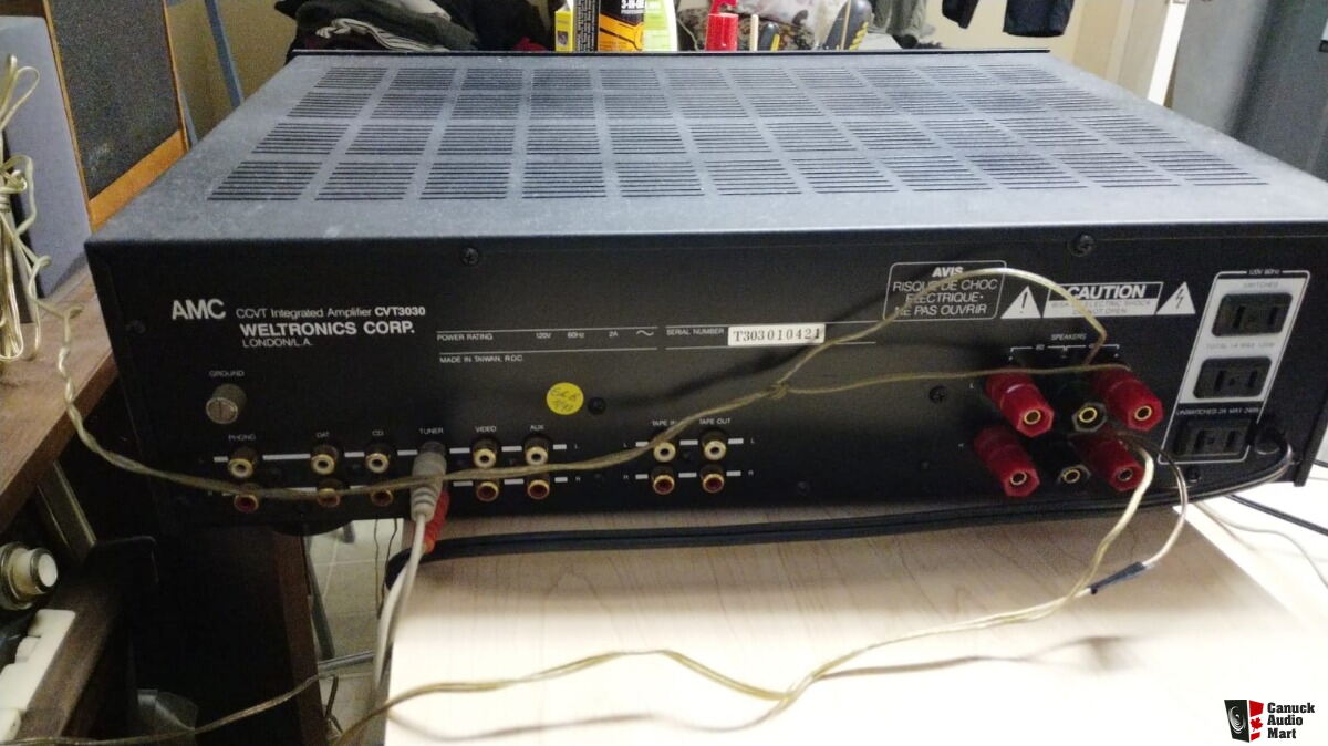 AMC CVT 3030 TUBE per Amplifier Photo #2778871 - US Audio Mart