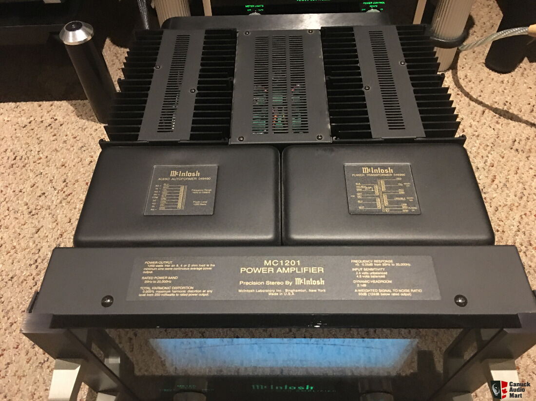 McIntosh Mc1201 1200 watt monoblocks! Photo #2781908 - US Audio Mart