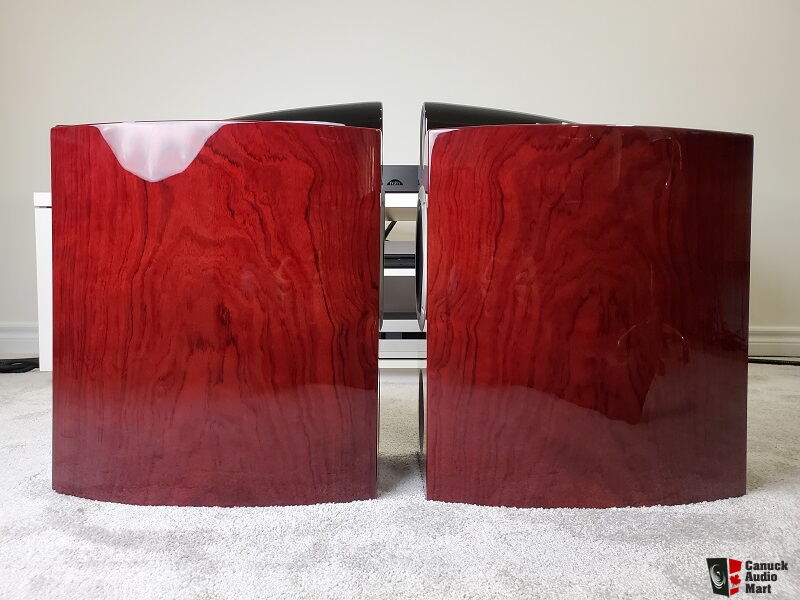 Triangle Signature Theta Bookshelf Speakers in Mahogany Photo #2782491 ...