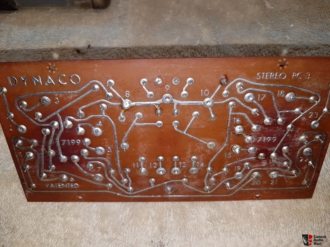 Dynaco st70 pc3 pcb with 7199 tubes , original and fully tested Photo ...