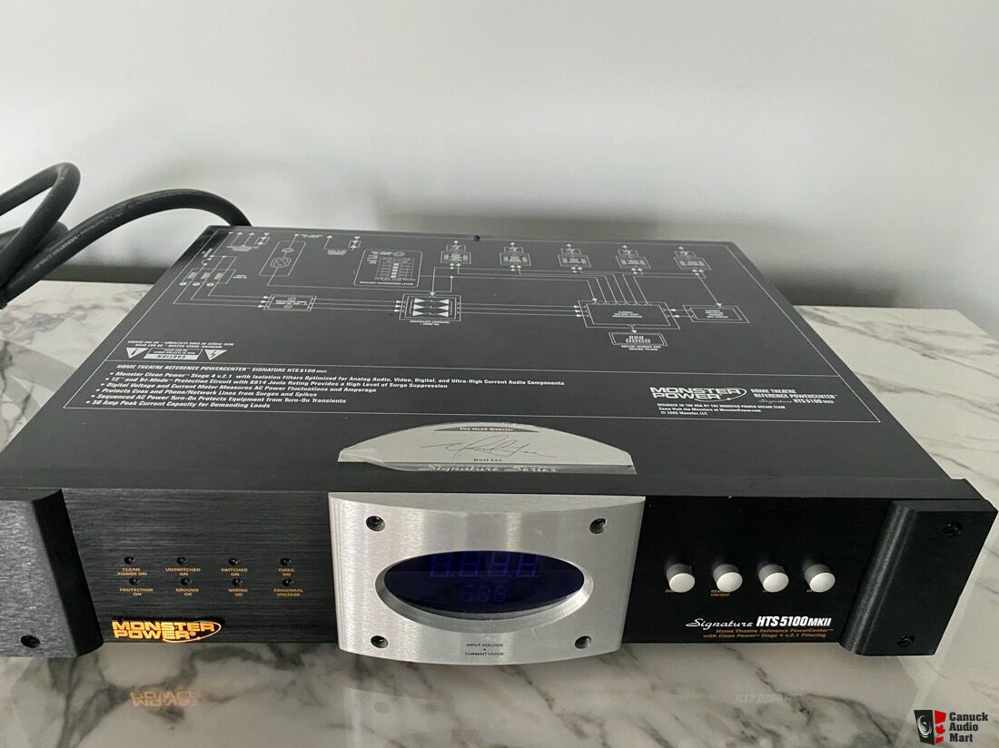 Monster Power Signature Series HTS 5100 MKII Power Center Reference ...