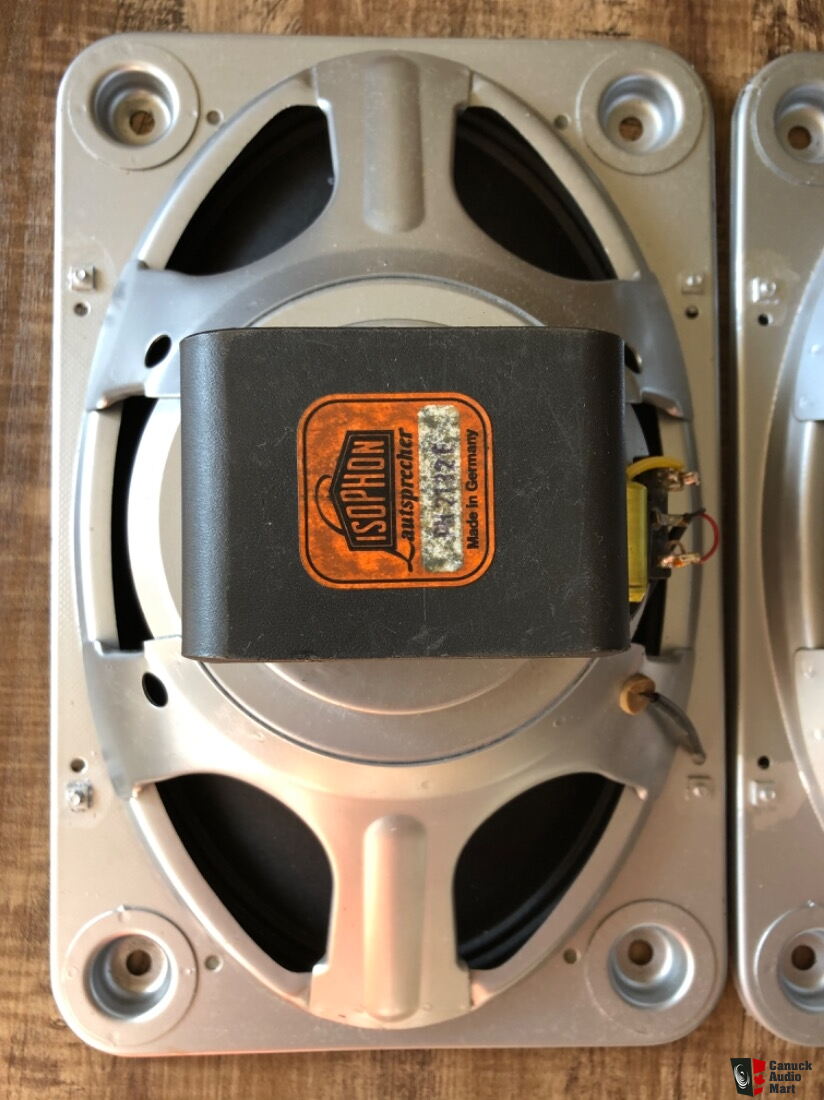 ISOPHON PH2132E German Made Speakers made in between 1953-1965 Photo ...