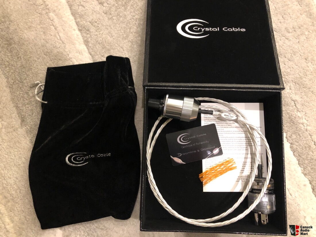 Crystal Cable Ultra Power Cable 1.5M Oyaide M1 IEC For Sale Or Trade ...
