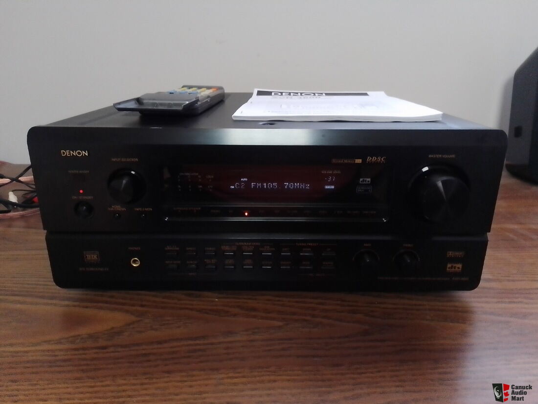 Denon AVR-4800 Precision Audio Component AV Surround Sound Receiver ...