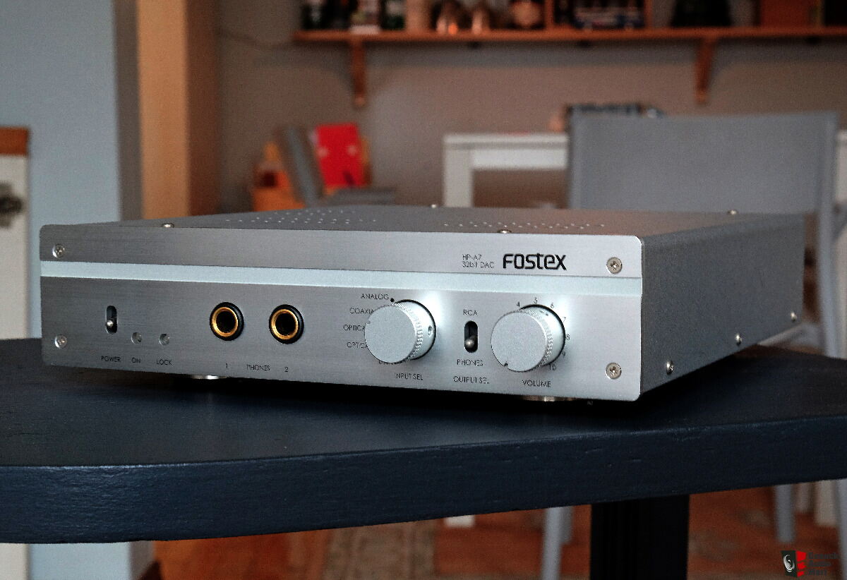 sale pending / Fostex HP-A7 Headphone amplifier & 32-bit external DAC ...